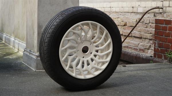 Additive Manufacturing created a custom wheel rim with unique design ...