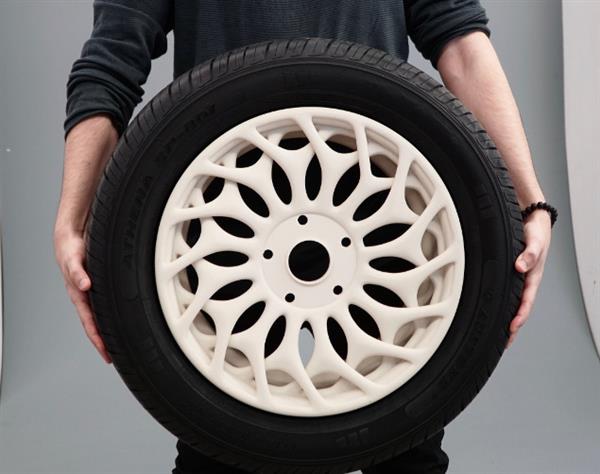 Additive Manufacturing created a custom wheel rim with unique design ...